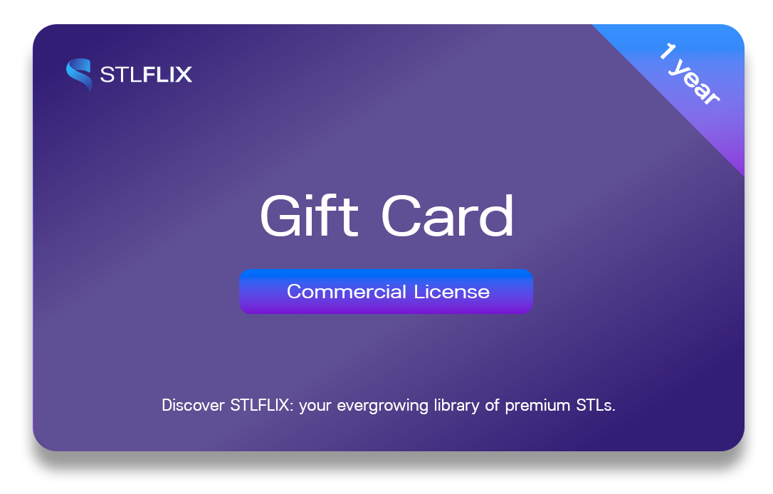 GIFT CARD – STLSTORE, the STLFLIX store – PLA Filaments and 3D Printing ...